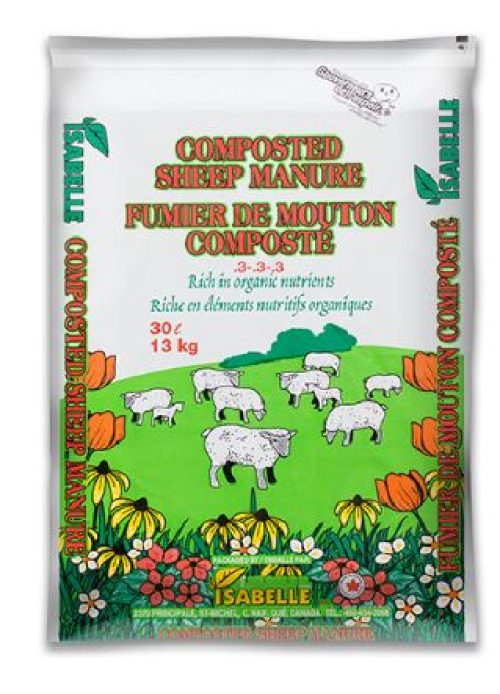 Composted Sheep Manure -30L *Free Delivery – Eco-Logic Ecological firelogs